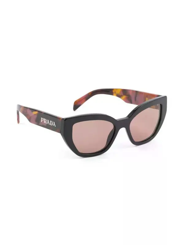 Prada Tortoiseshell Cat-eye Sunglasses - Brown