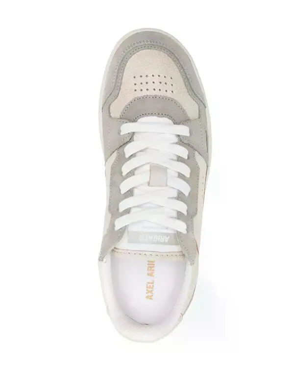 Axel Arigato Dice Lo Suede Panelled Sneakers - Neutrals