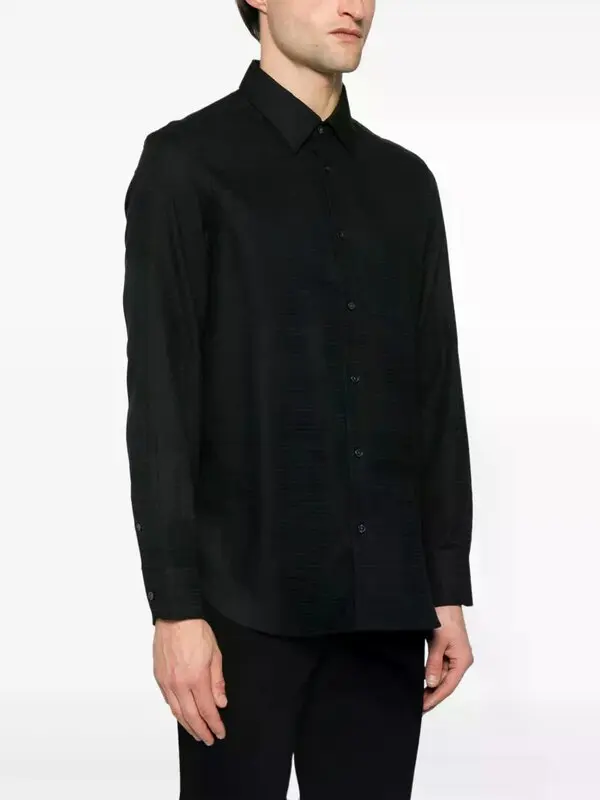 Emporio Armani Logo-jacquard Shir
