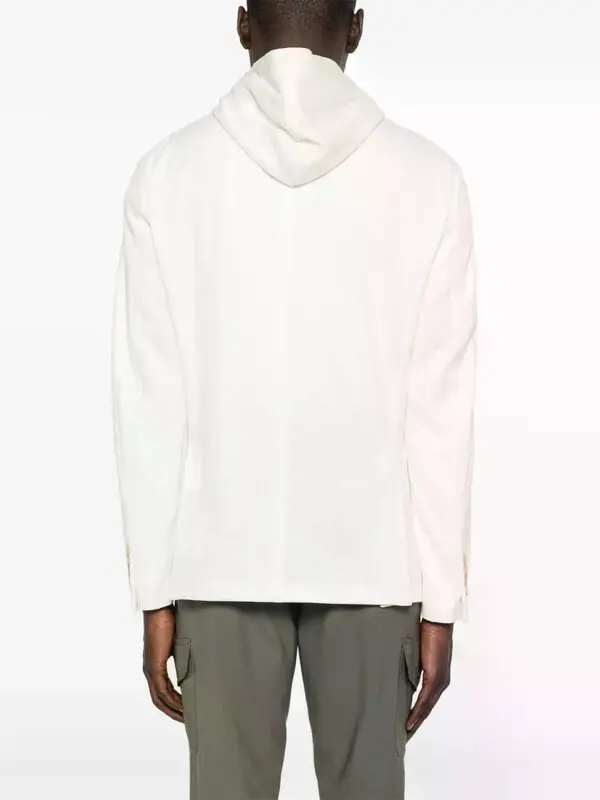 Eleventy Blazer With Removable Bib - Neutrals