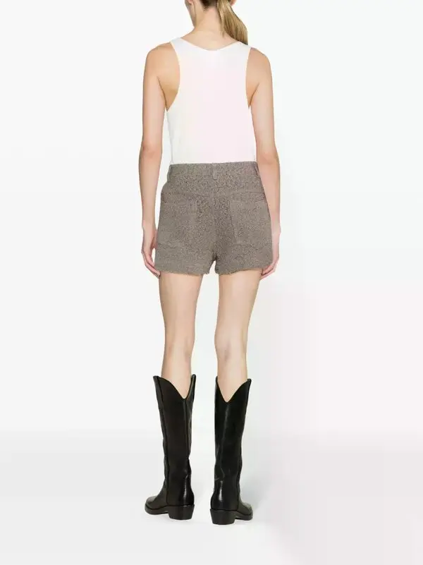 IRO PARIS Daphna High-waisted Bouclé Shorts
