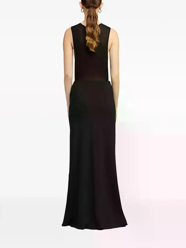 AMI Paris Bias-cut Maxi Skirt