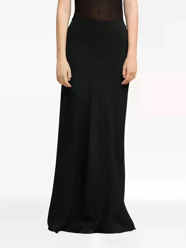 AMI Paris Bias-cut Maxi Skirt