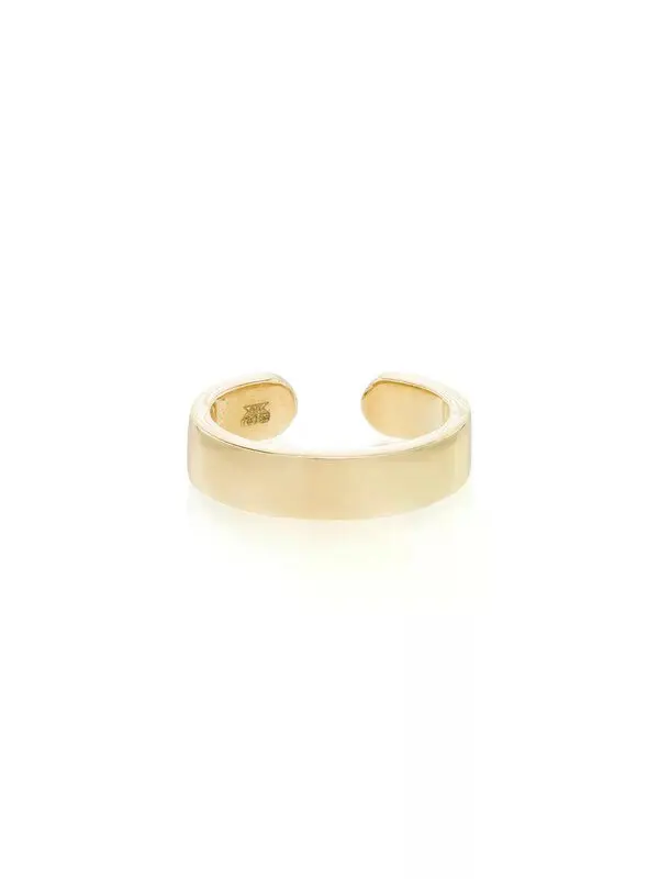 ANITA KO 18kt Yellow Engraved Logo Ear Cuff