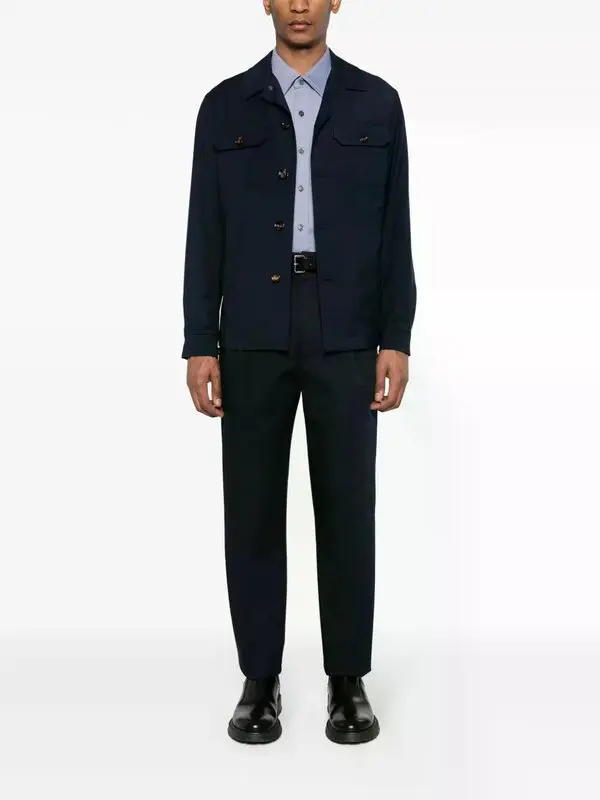Brioni Long-sleeves Cotton Shirt