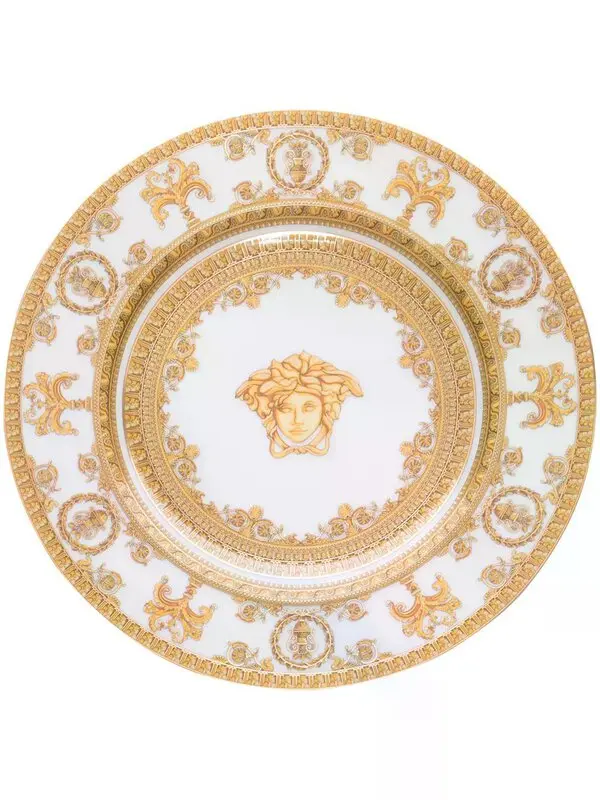 Versace I Love Baroque Plate - White
