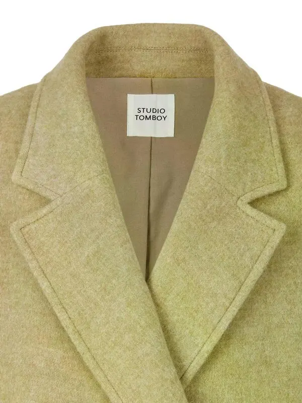 STUDIO TOMBOY Double-breasted Wool-blend Coat