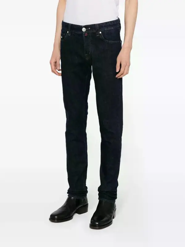 TRAMAROSSA Leonardo Slim-cut Cotton Jeans - Blue