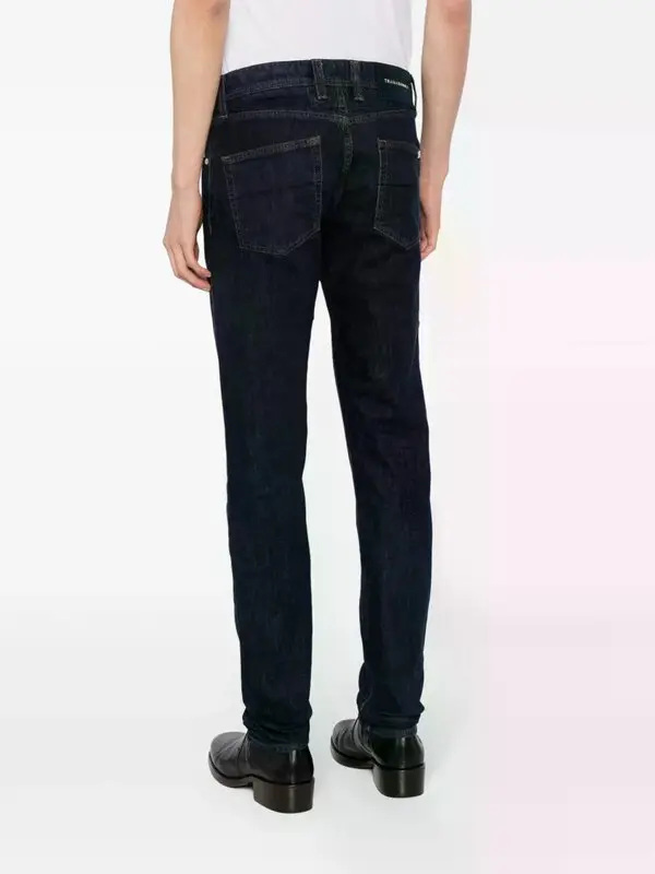 TRAMAROSSA Leonardo Slim-cut Cotton Jeans - Blue