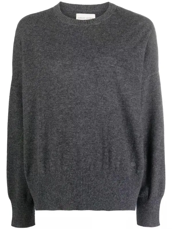 Loulou De Saison Anaa Cashmere Crew-neck Jumper - Grey