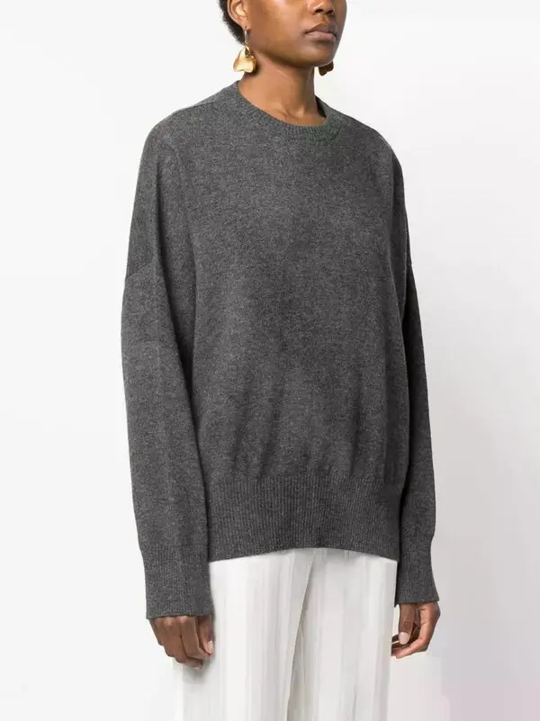 Loulou De Saison Anaa Cashmere Crew-neck Jumper - Grey