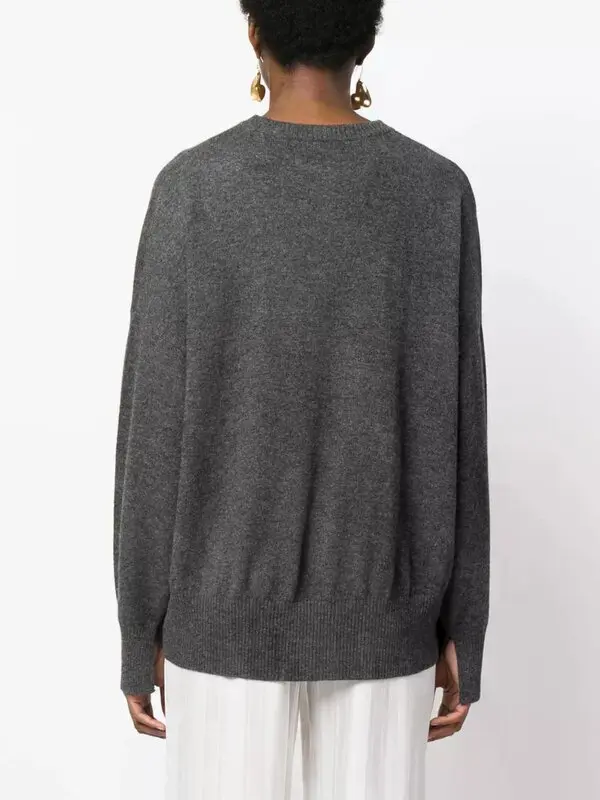 Loulou De Saison Anaa Cashmere Crew-neck Jumper - Grey