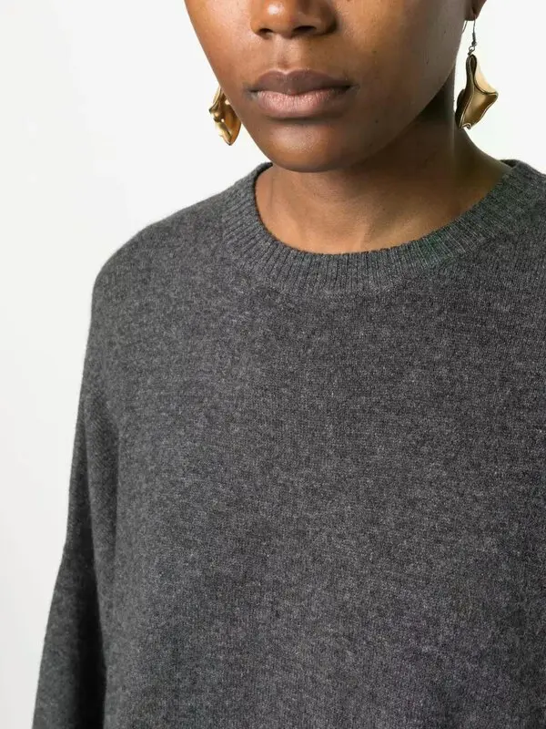 Loulou De Saison Anaa Cashmere Crew-neck Jumper - Grey
