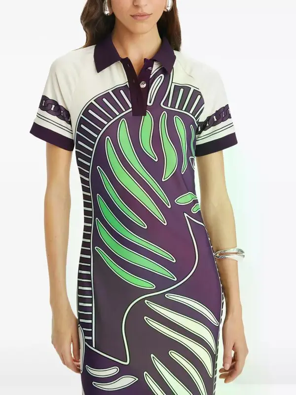 Tory Burch Mesh Polo Dress