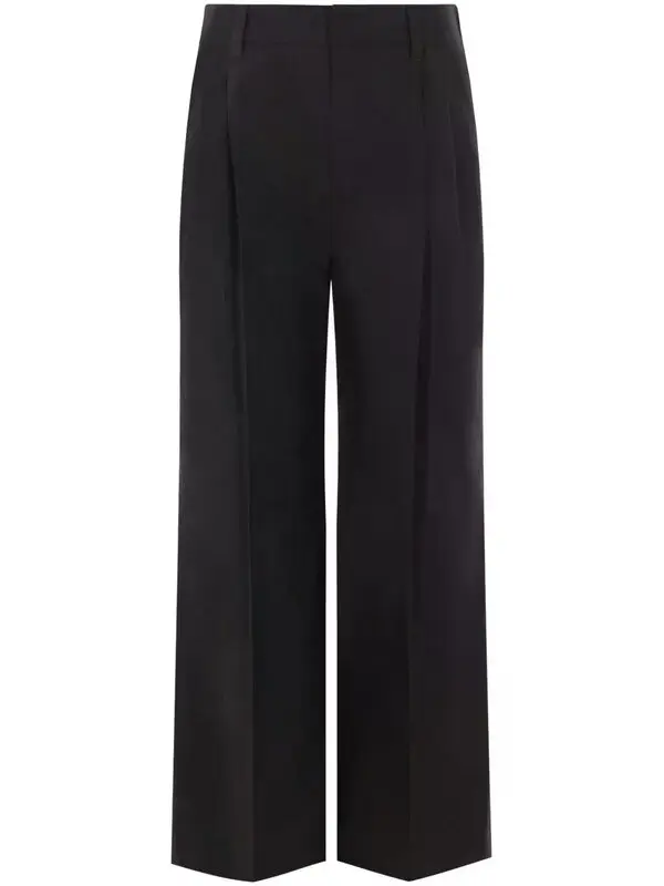 Brunello Cucinelli Darted Trousers With Monili Detail