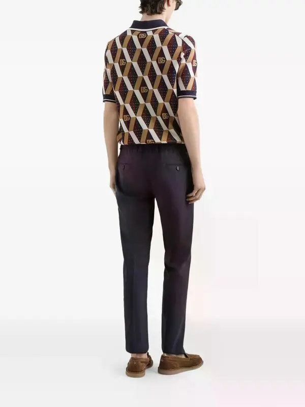 Dolce & Gabbana Silk-blend Trousers