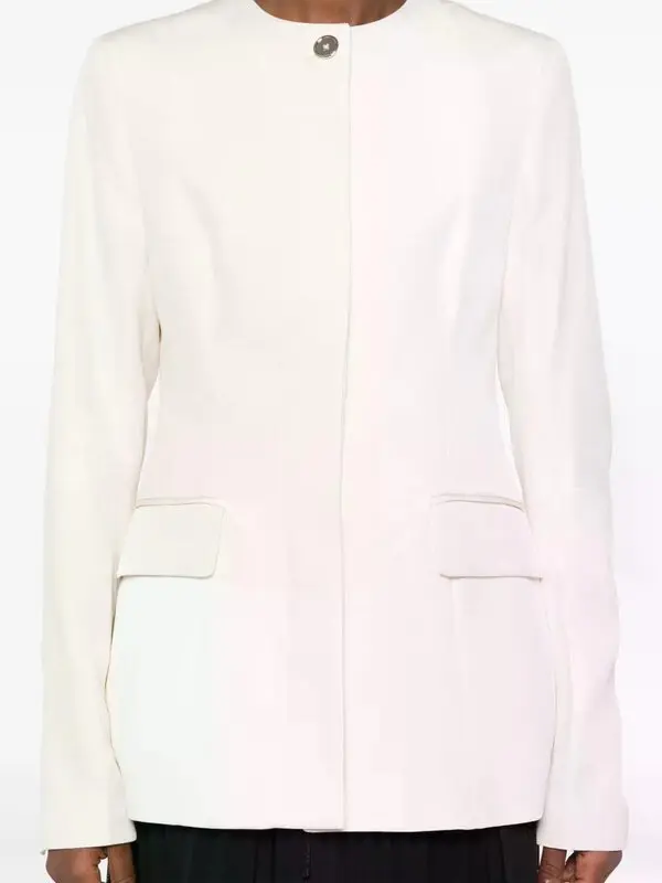 TOTEME Collarless Cinched Jacket