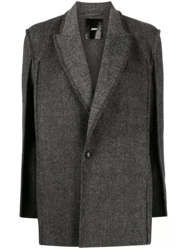 JNBY Textured Wool-blend Blazer