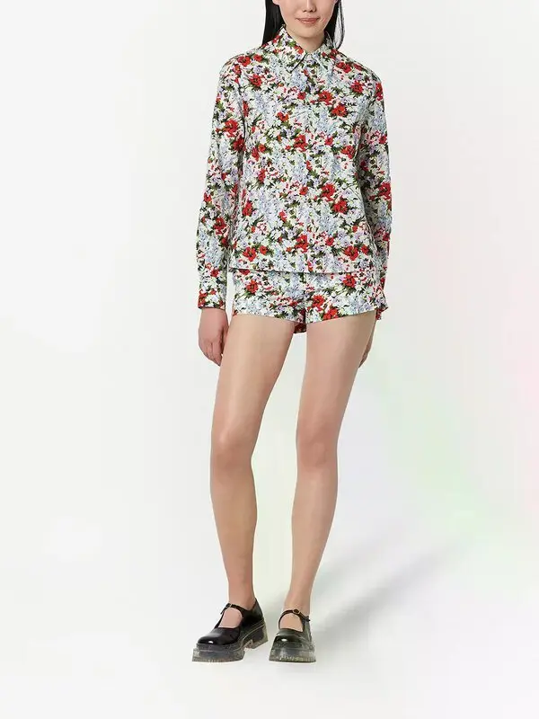 Marc Jacobs The Short Floral-print Shorts