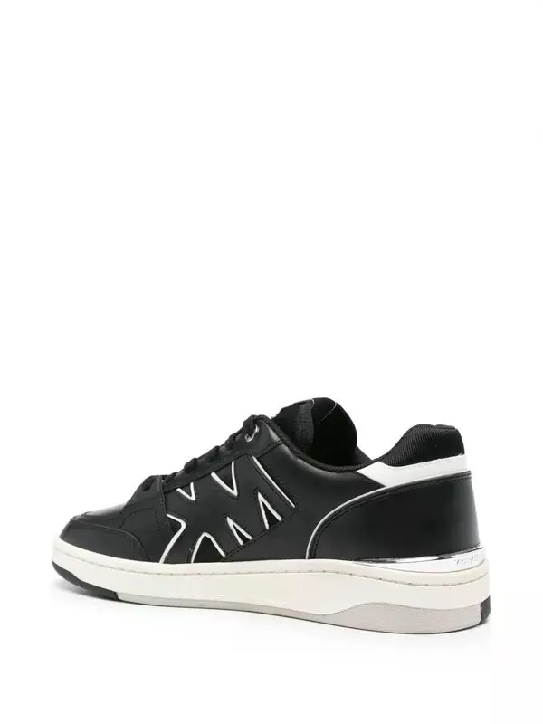 Michael Kors Rebel Leather Sneakers - Black
