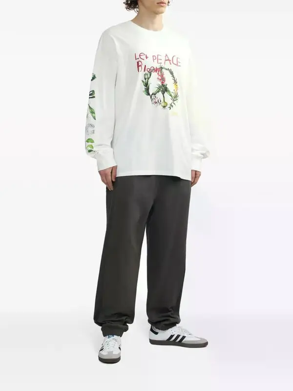 FIVE CM Two-tone Cotton-blend Track Pants
