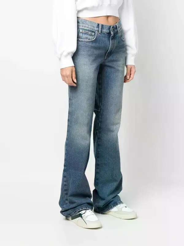 Off-White Low-rise Flared Jeans