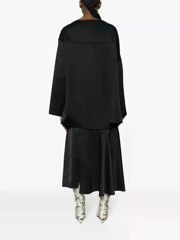 JIL SANDER Long-sleeve Panelled Shirt