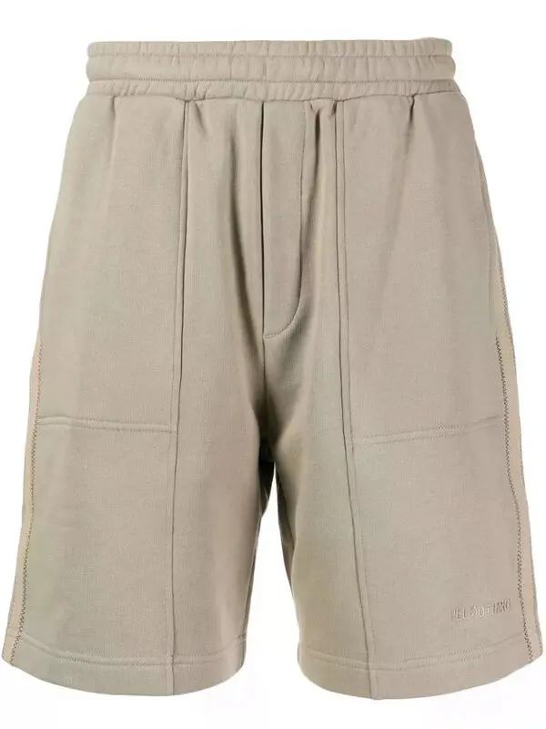 Helmut Lang Logo-embroidered Tape Track Shorts