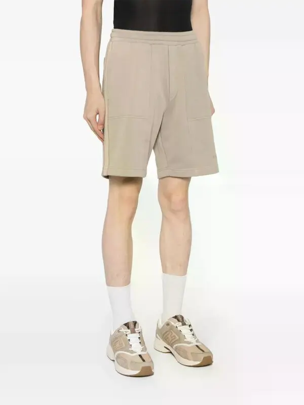 Helmut Lang Logo-embroidered Tape Track Shorts
