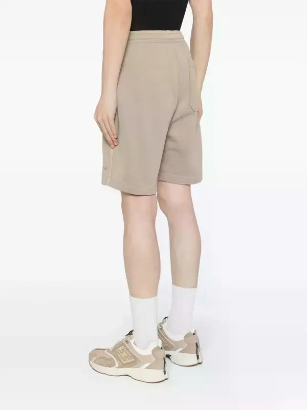 Helmut Lang Logo-embroidered Tape Track Shorts