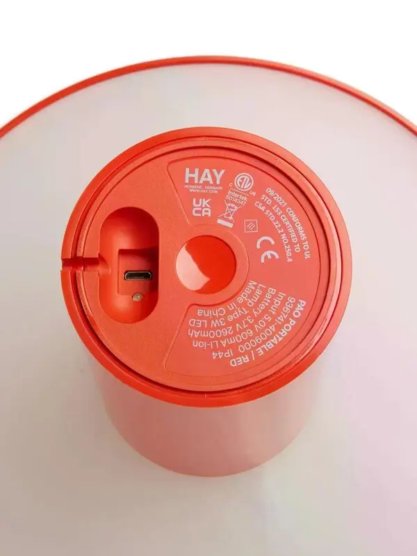 HAY Pao Portable Lamp - Red