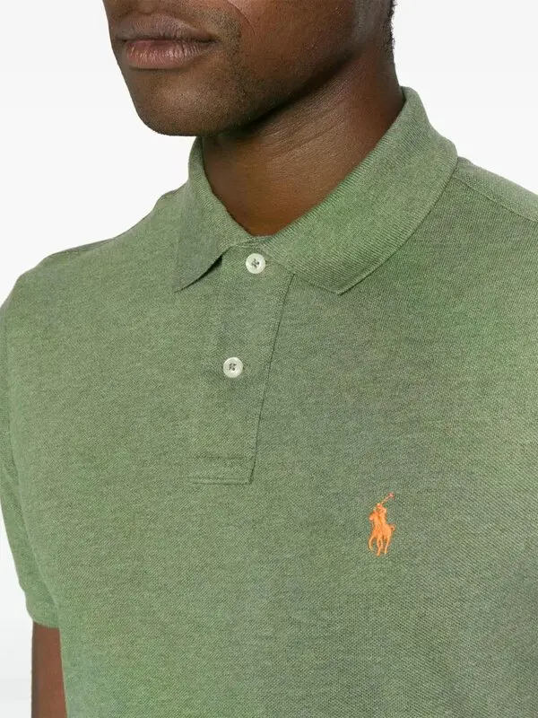 Polo Ralph Lauren Embroidered-logo Piqué Polo Shirt