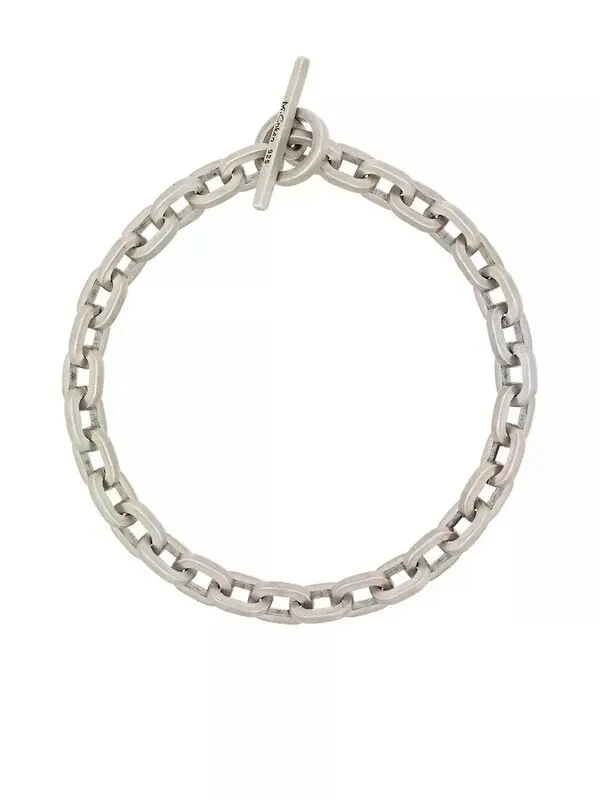 M. Cohen The Mina Cuadro Chain-link Bracelet - Silver