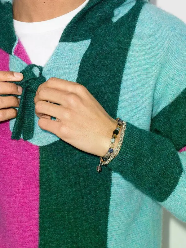 M. Cohen The Mina Cuadro Chain-link Bracelet