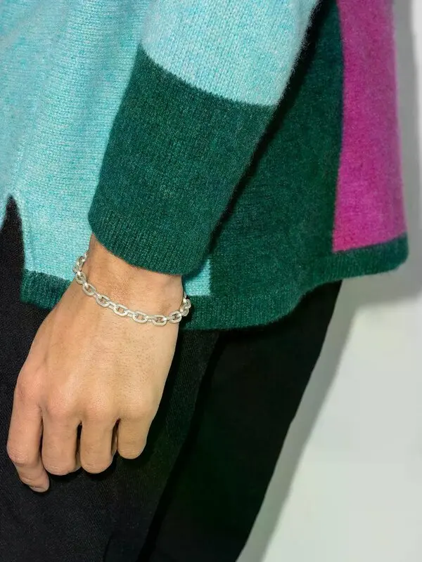 M. Cohen The Mina Cuadro Chain-link Bracelet