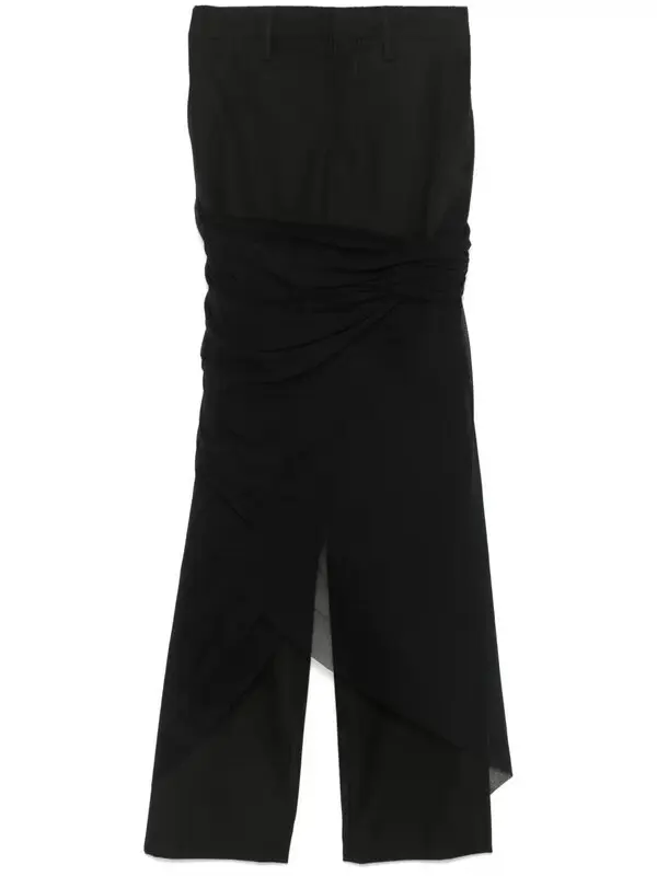 JEAN PAUL GAULTIER Layered Trousers - Black