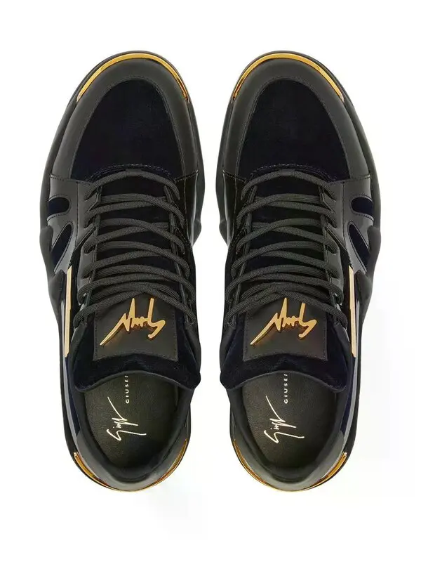 GIUSEPPE ZANOTTI Talon Low-top Sneakers - Black
