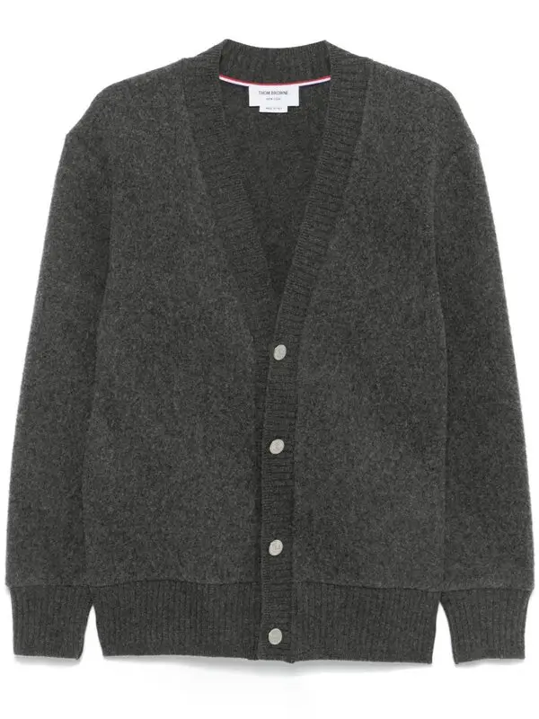 Thom Browne V-neck Wool Cardigan
