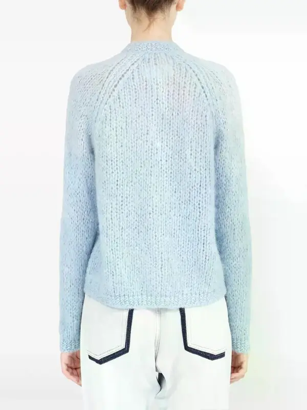 MAISON MARGIELA Mohair Blend Button-up Cardigan