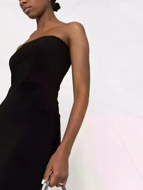 Norma Kamali Mid-length Strapless Dress
