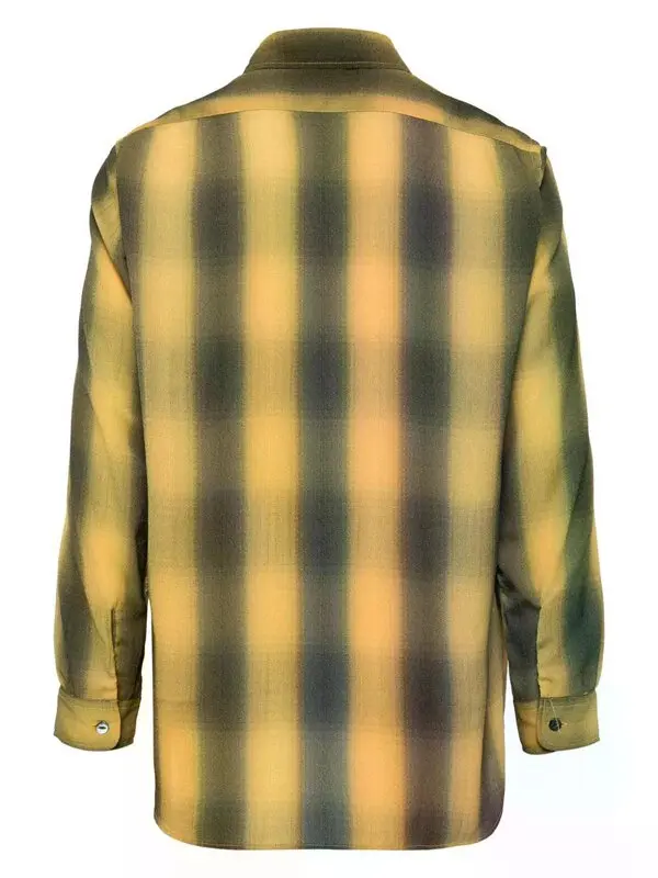 Needles Plaid Check-print Long-sleeve Shirt