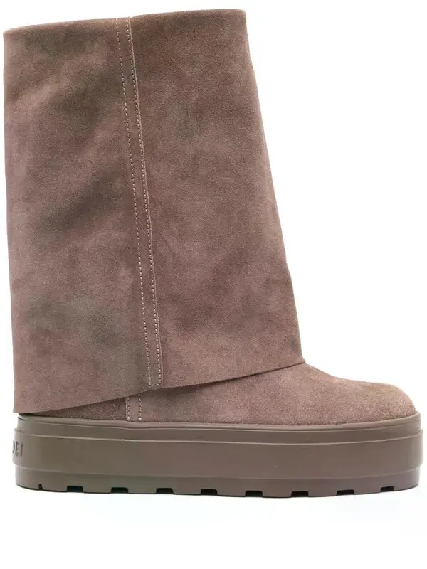 Casadei Suede Boots - Grey