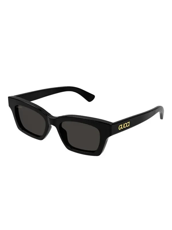 Gucci Rectangle-frame Sunglasses - Black