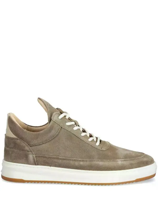 Filling Pieces Suede Low-top Sneakers