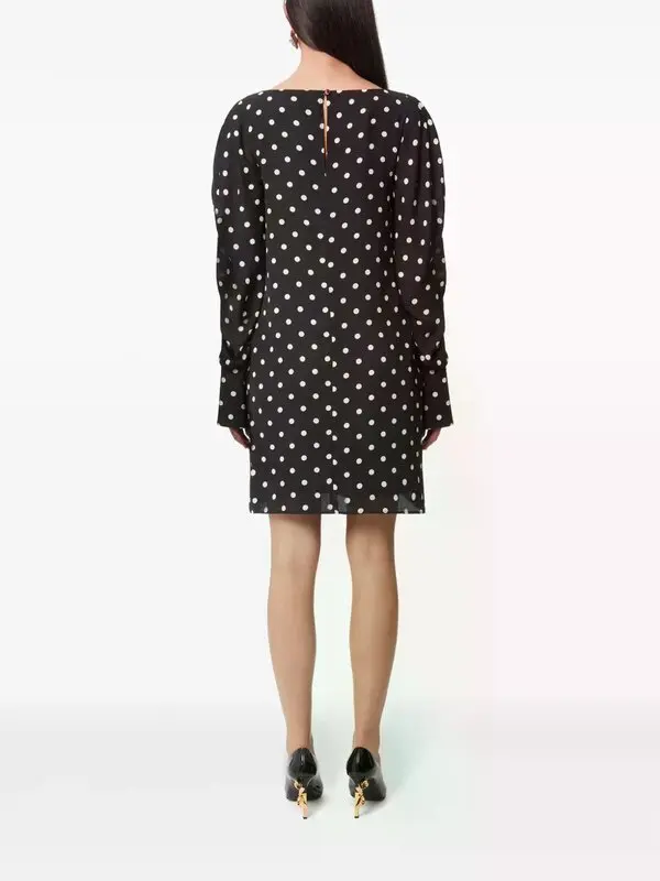 Nina Ricci Polka-dot Print Shift Dress