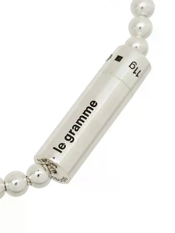 Le Gramme Le 11g Brushed Bead Bracelet