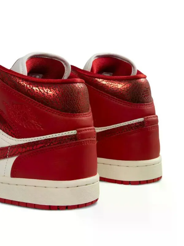 JORDAN Air 1 Mid Se Sneakers - Red