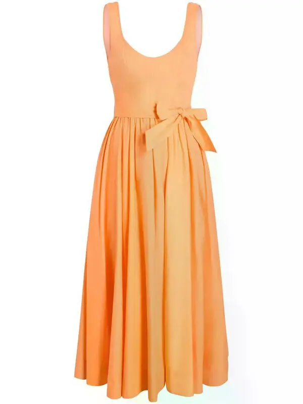 Cinq À Sept Kilah Draped Midi Dress