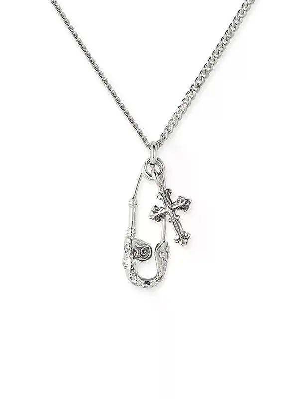 Emanuele Bicocchi Sterling Pendant Necklace