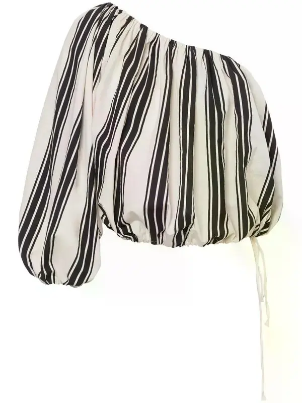 Philosophy Di Lorenzo Serafini One-shoulder Top - Neutrals